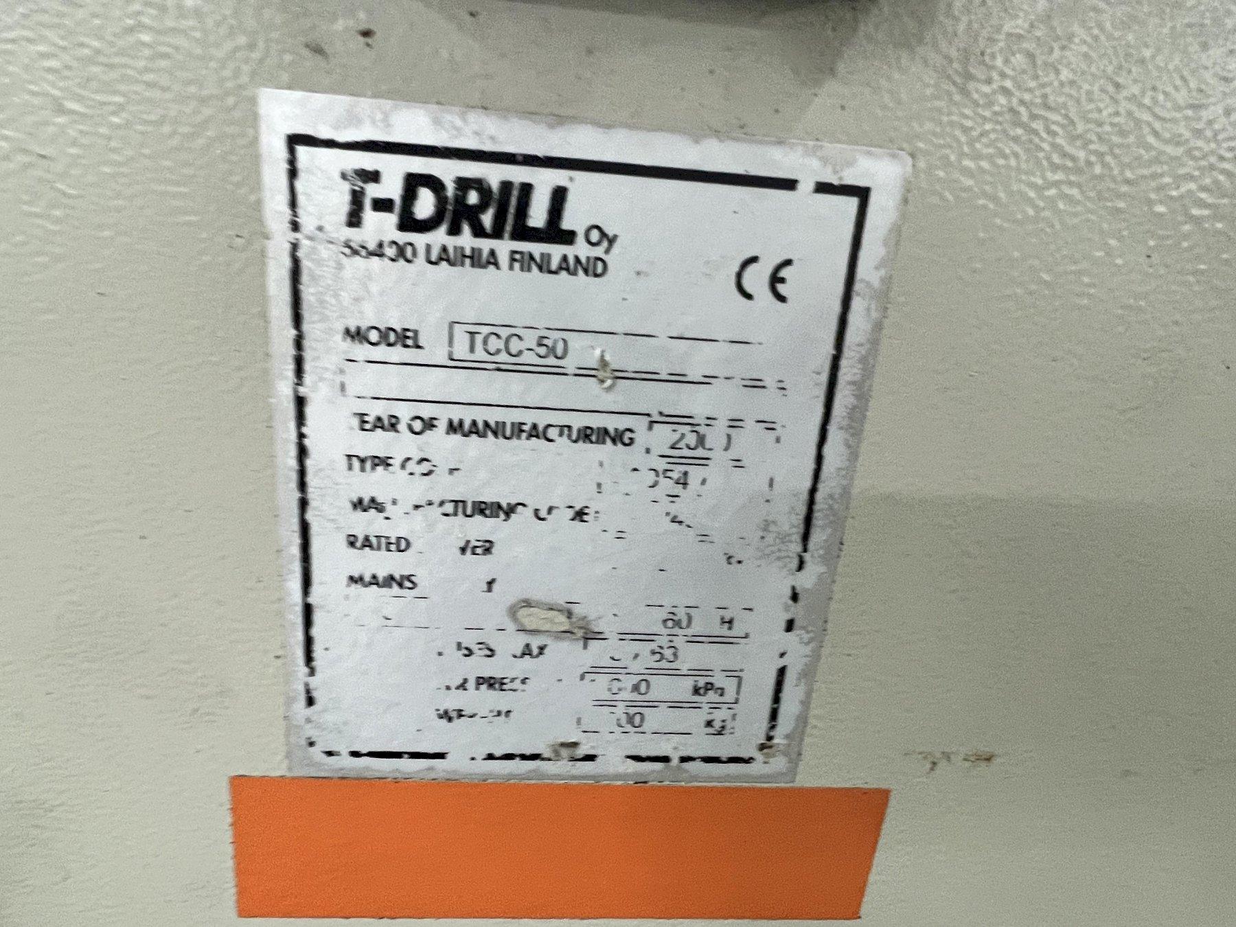 T-DRILL TCC-50 TUBE CUTTER: STOCK #20115