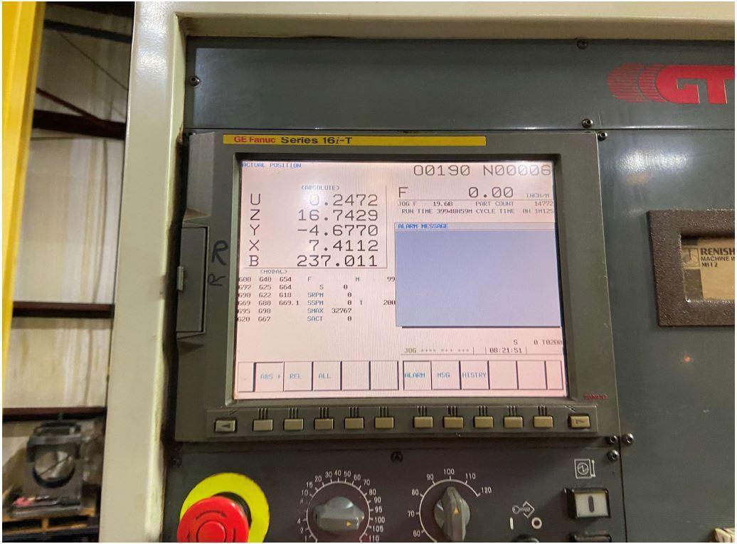 USED, GT TREVISAN MODEL DS300/70C 6 AXIS CNC HORIZONTAL MACHINING AND ...