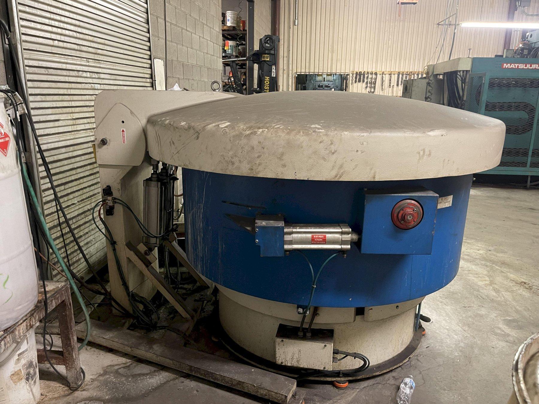 72” ROYSON MODEL 20CTVIS VIBRATORY BOWL DEBURRING MACHINE: STOCK #18999