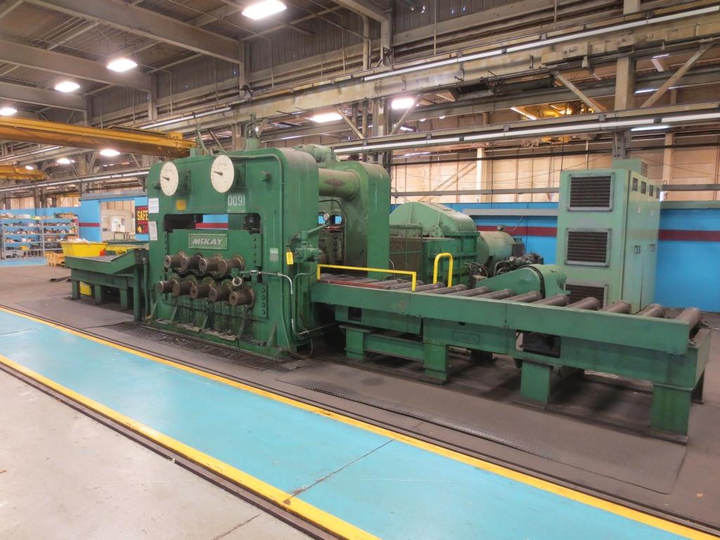 3″ X 36″ MCKAY 9 ROLL “HEAVY DUTY” PLATE LEVELER: STOCK 10735