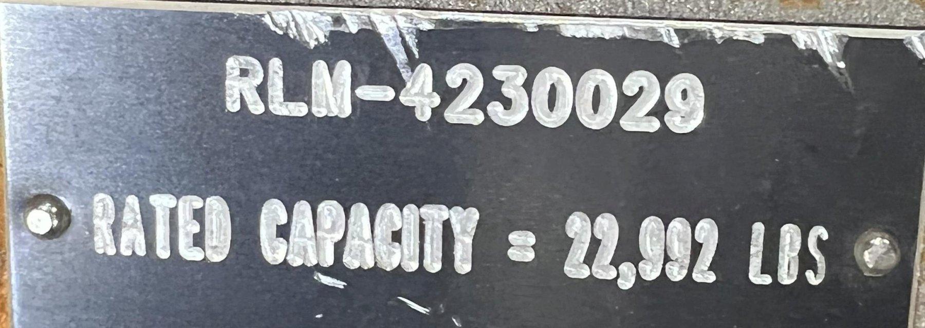 10 TON RLM MODEL #4230029 HEAVY DUTY LIFTING DEVICE / SPREADER BAR ...