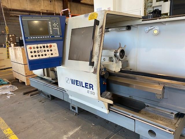 USED, WEILER E-50/2000 CNC LATHE | Harris Machine Tools