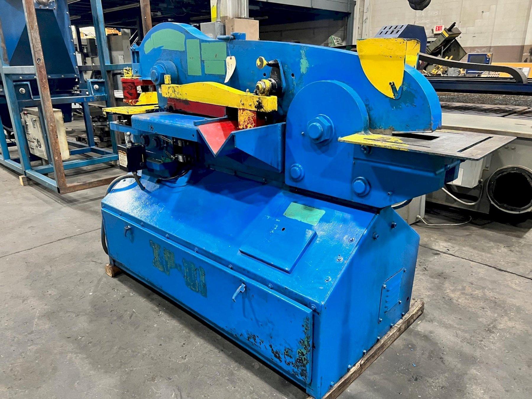 2004 PIRANHA 120 TON HYDRAULIC IRONWORKER MODEL P-120 | Lee Stevens ...