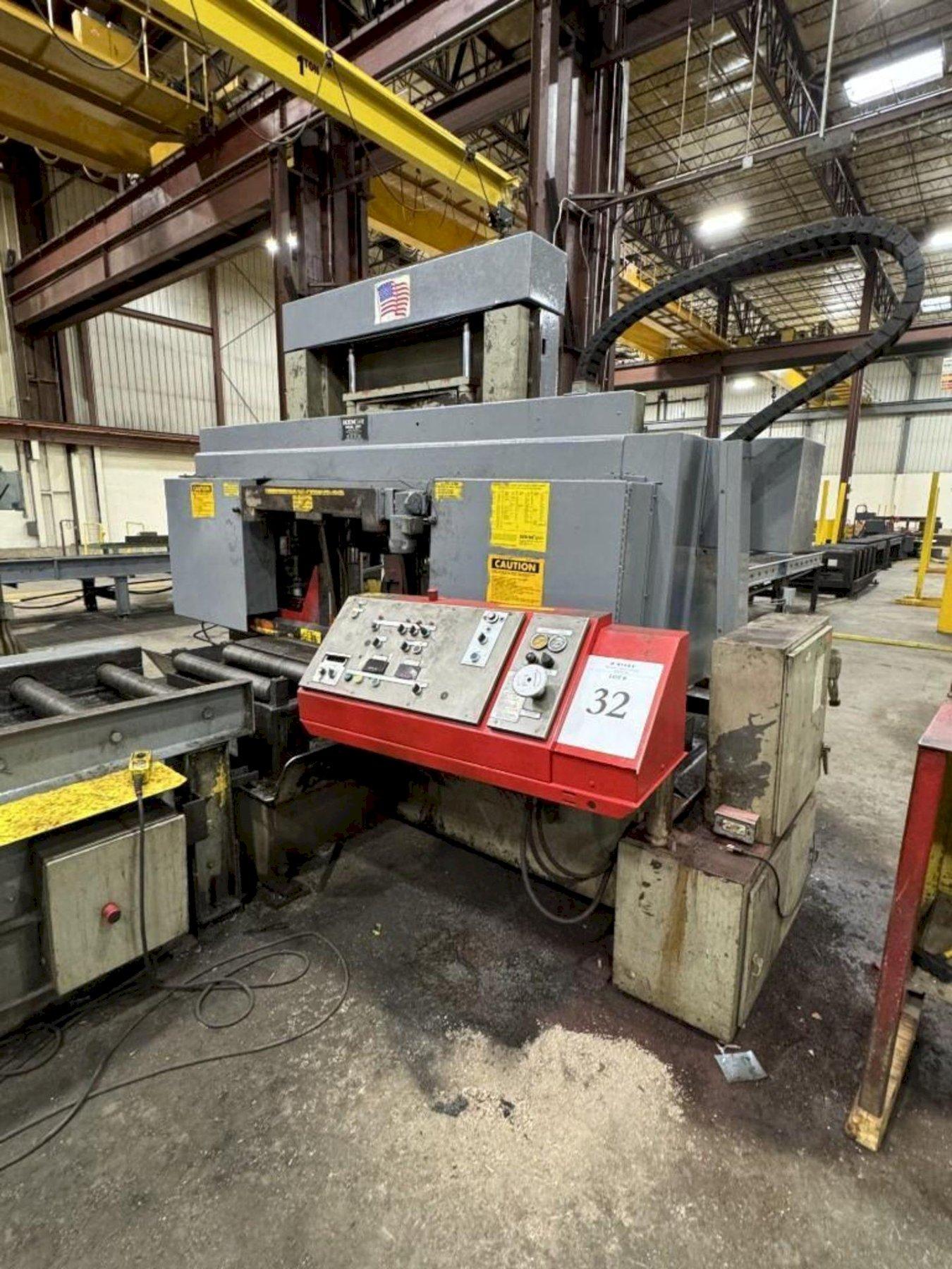 25″ X 25″ HEM MODEL #H160M DUAL COLUMN HORIZONTAL BANDSAW: STOCK #22294