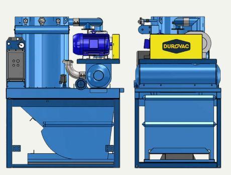 DUROVAC PORTABLE INDUSTRIAL VACUUM SYSTEM: STOCK #19352