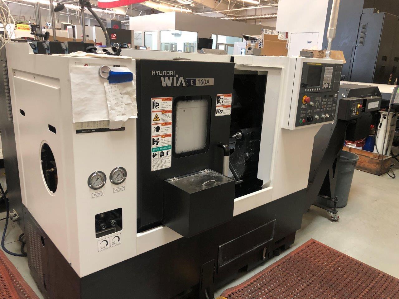 Hyundai-Wia LV800R Vertical CNC Turning Center 2015, with: Fanuc i ...