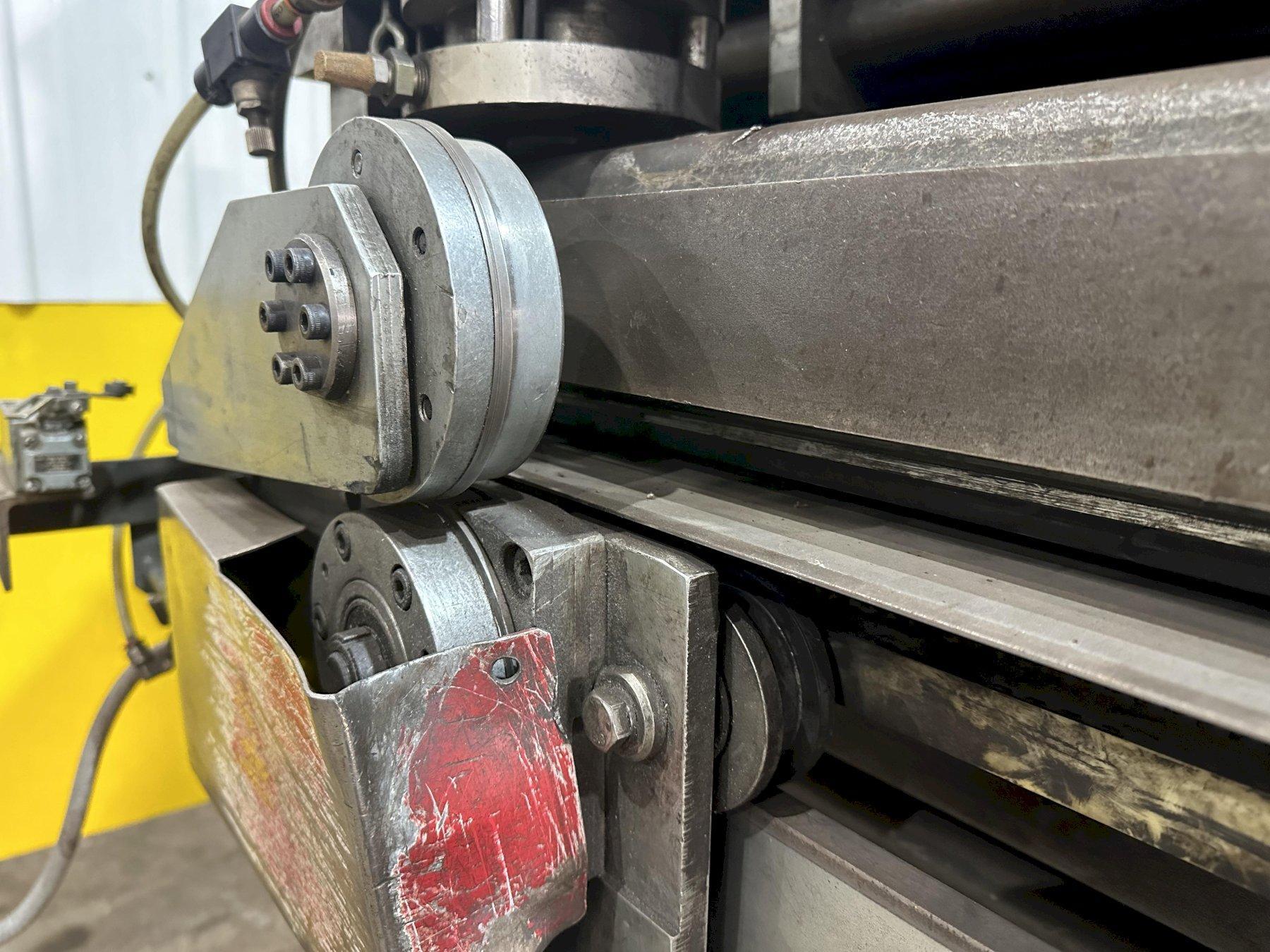 48″ X 18 GAUGE SCHLEBACH MODEL #MSS-1250 SLASHER/SLITTER MACHINE: STOCK ...