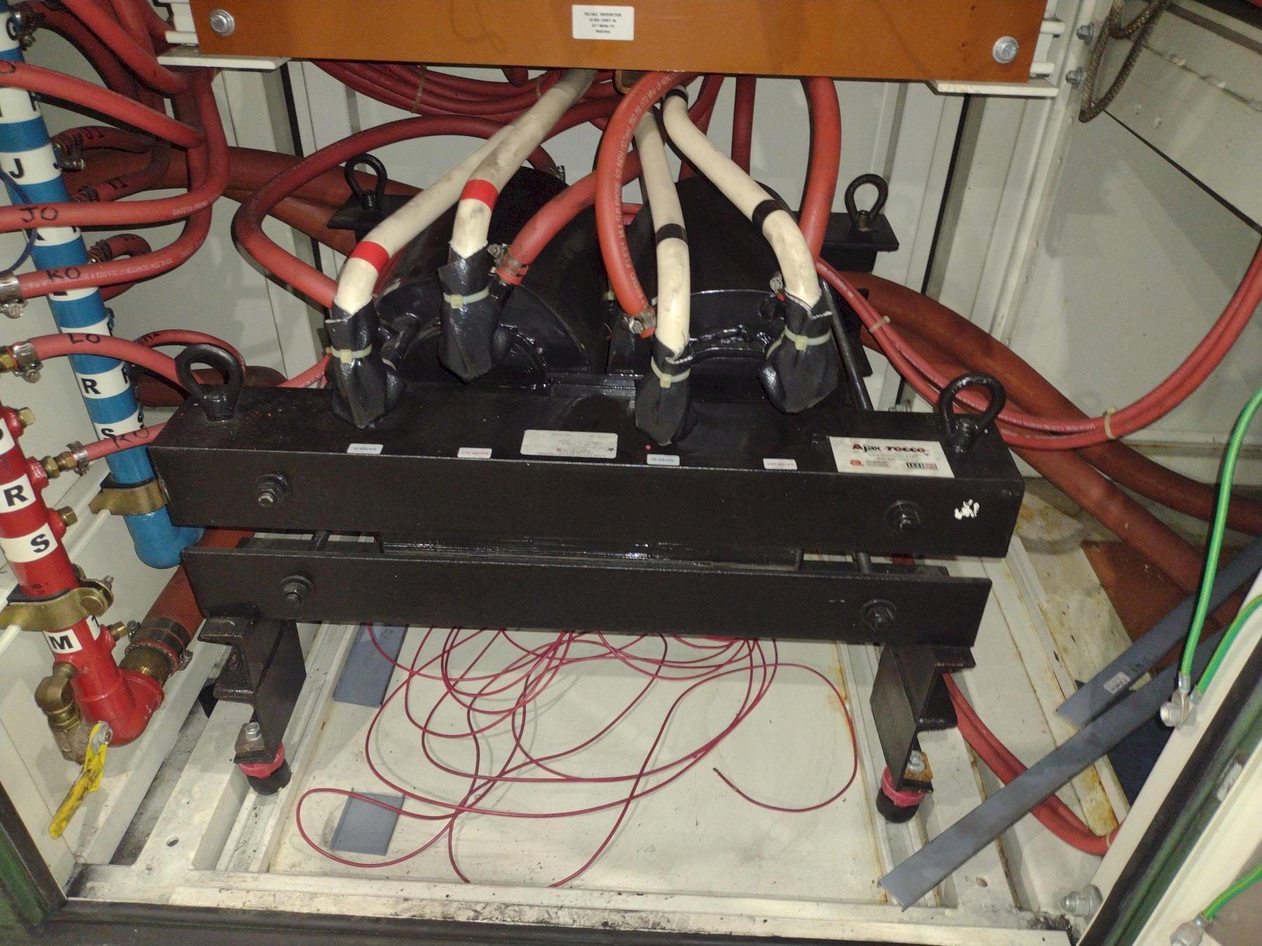 550 KW AJAX TOCCO (2007) PACER II INDUCTION HEATER POWER SOURCE MACHINE ...