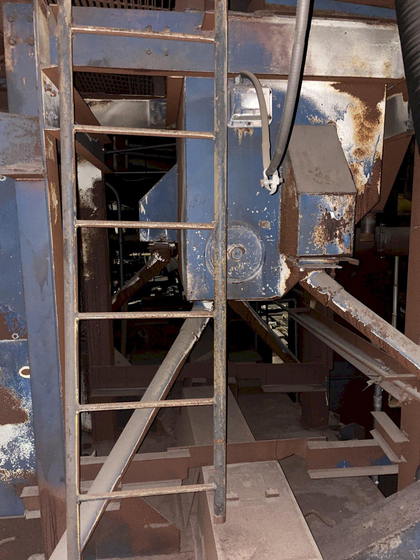 WHEELABRATOR PLATE BLASTING MACHINE: STOCK 13059