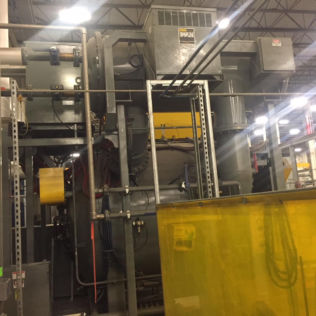 2400 DEGREES GM MODEL HVF 701-XXB VACUUM FURNACE: STOCK #10061