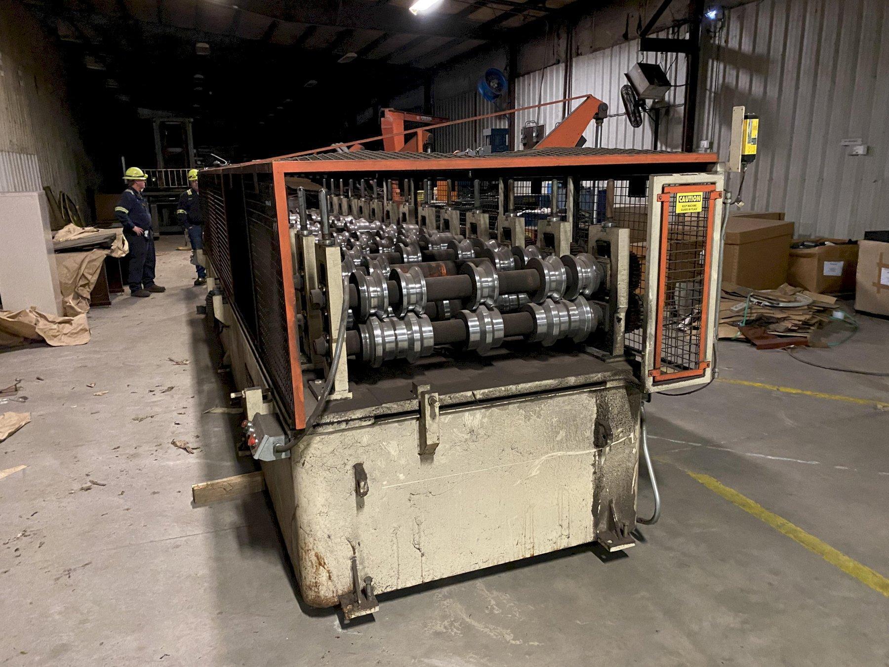 36″ WIDE MULTI-RIB “U-PANEL” ROLLFORMER TOOLING. STOCK # 0101023 | G ...