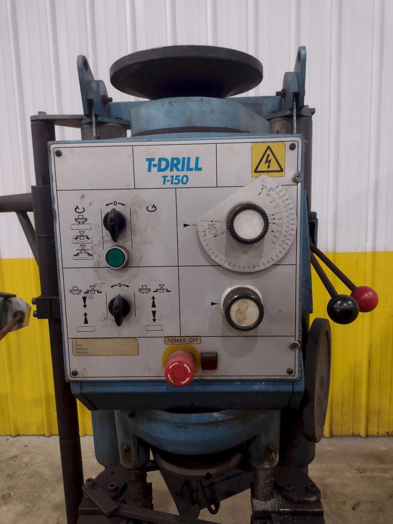 6-3/4″ T-DRILL MODEL #T-150 PIPE COLLARING MACHINE: STOCK 22870