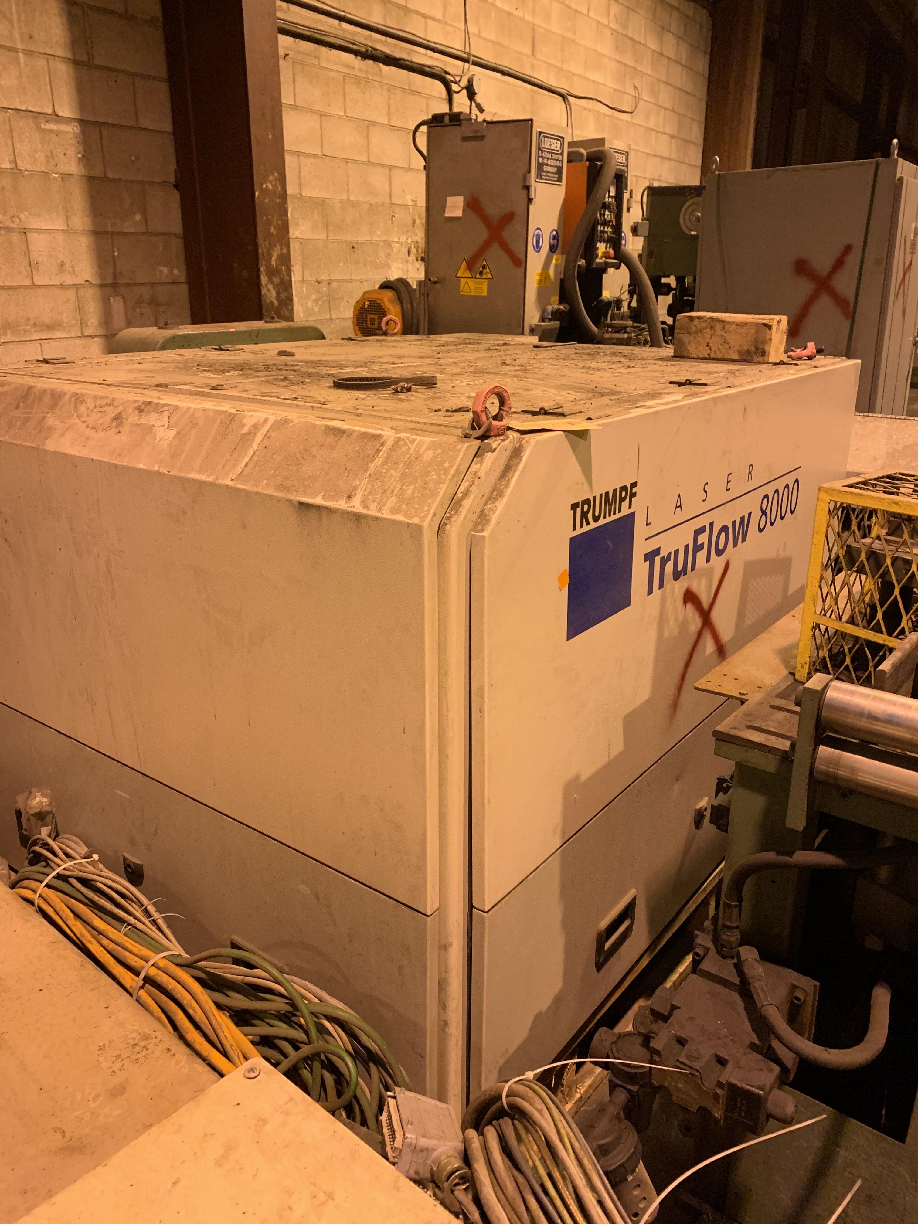 TRUMPF TRU-FLOW 8000 LASER POWER UNIT: STOCK #10629
