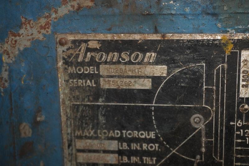 ARONSON - Welding, Positioner | Machine Hub