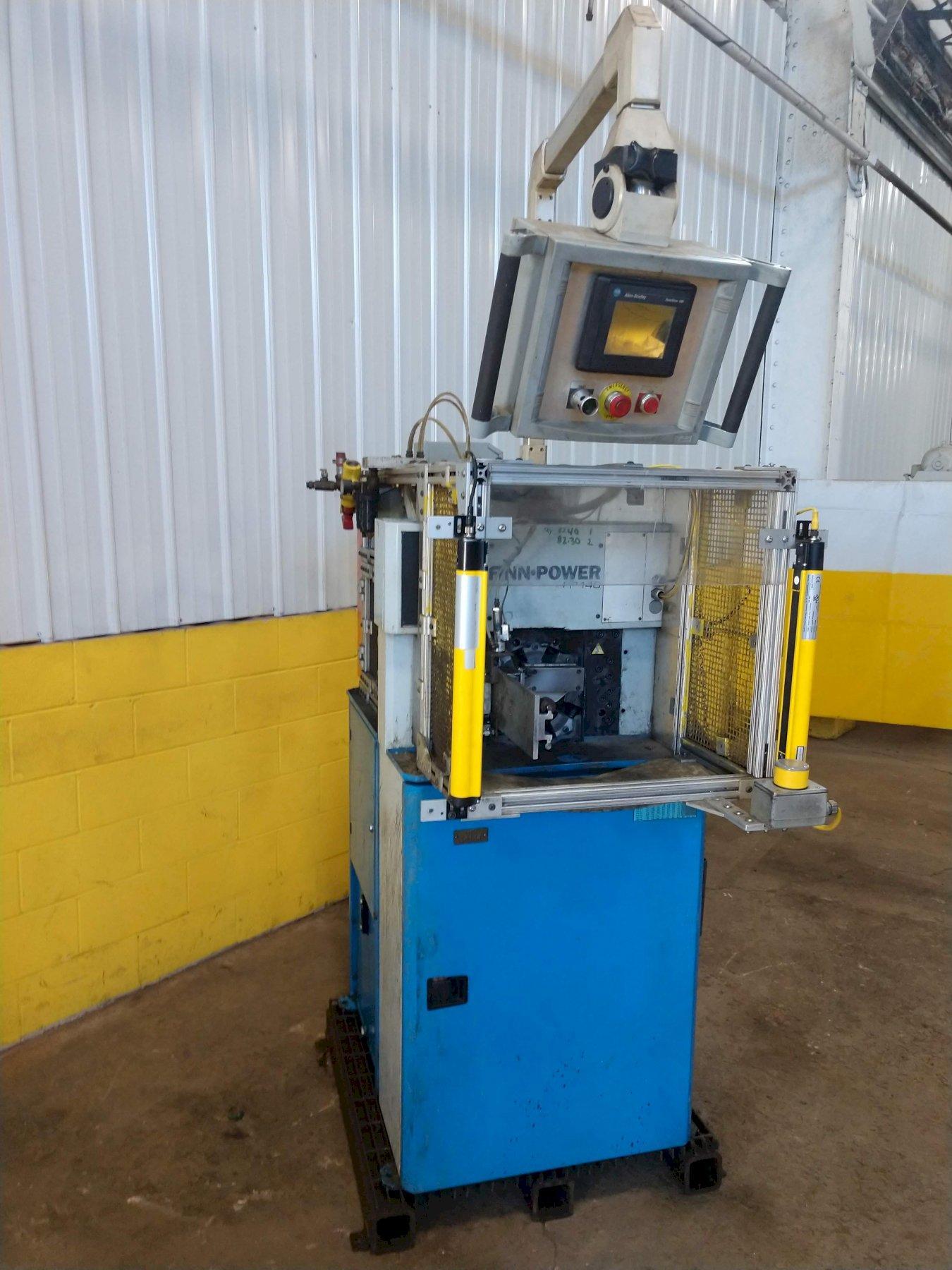 FINN POWER MODEL FP140XIS22 CRIMPING STATION WITH WORK TABLE: STOCK #13813