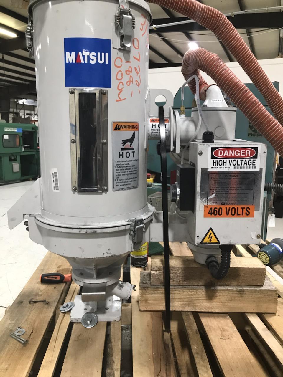 Matsui Used DMZ2-40 Material Rotary Desiccant Dryer, Yr. 2018, 460V ...