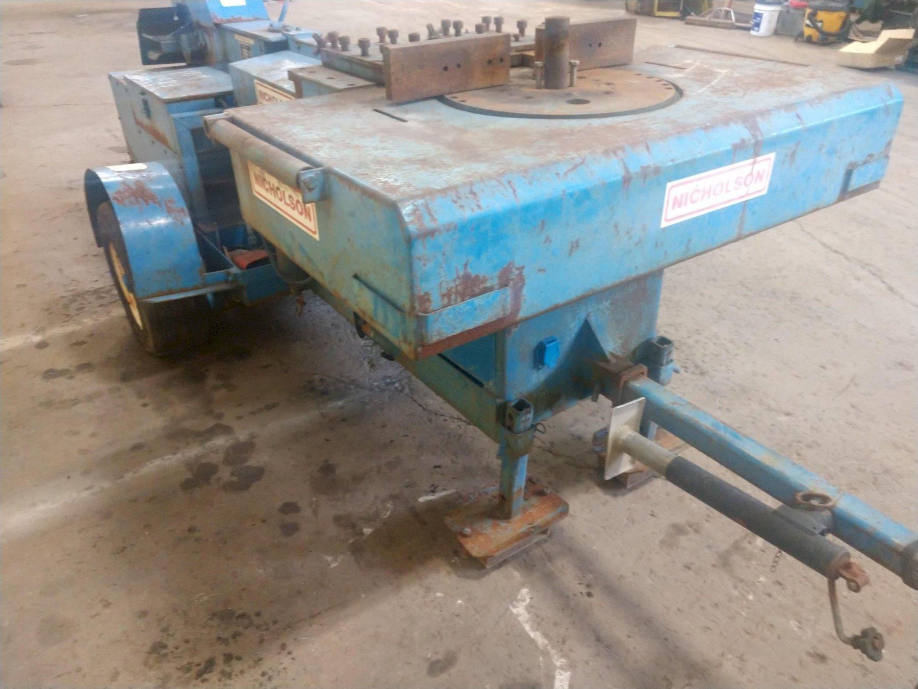 18 BAR ROD-CHOMPER MODEL RCBRPD11DM PORTABLE DIESEL POWERED REBAR ...