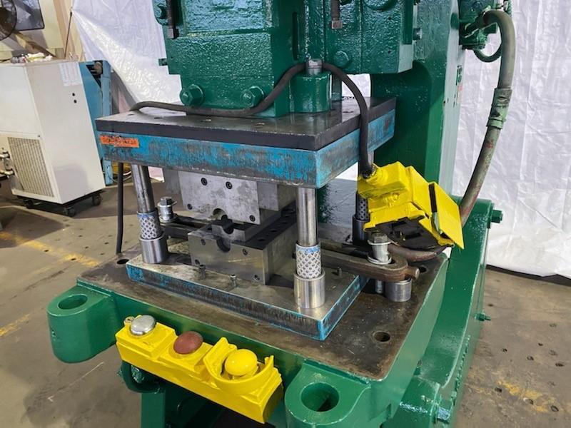 Minister Machine 60 Ton OBI Press S/N Mod #6 Co. 3″ Stroke, 3 ...