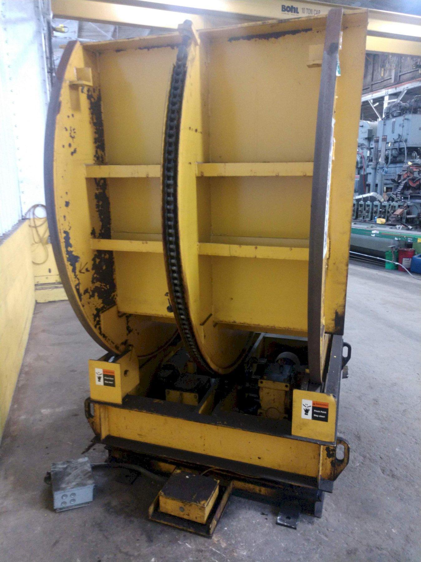 20,000 LBS BUSHMAN COIL TIPPER / UPENDER: STOCK #14202