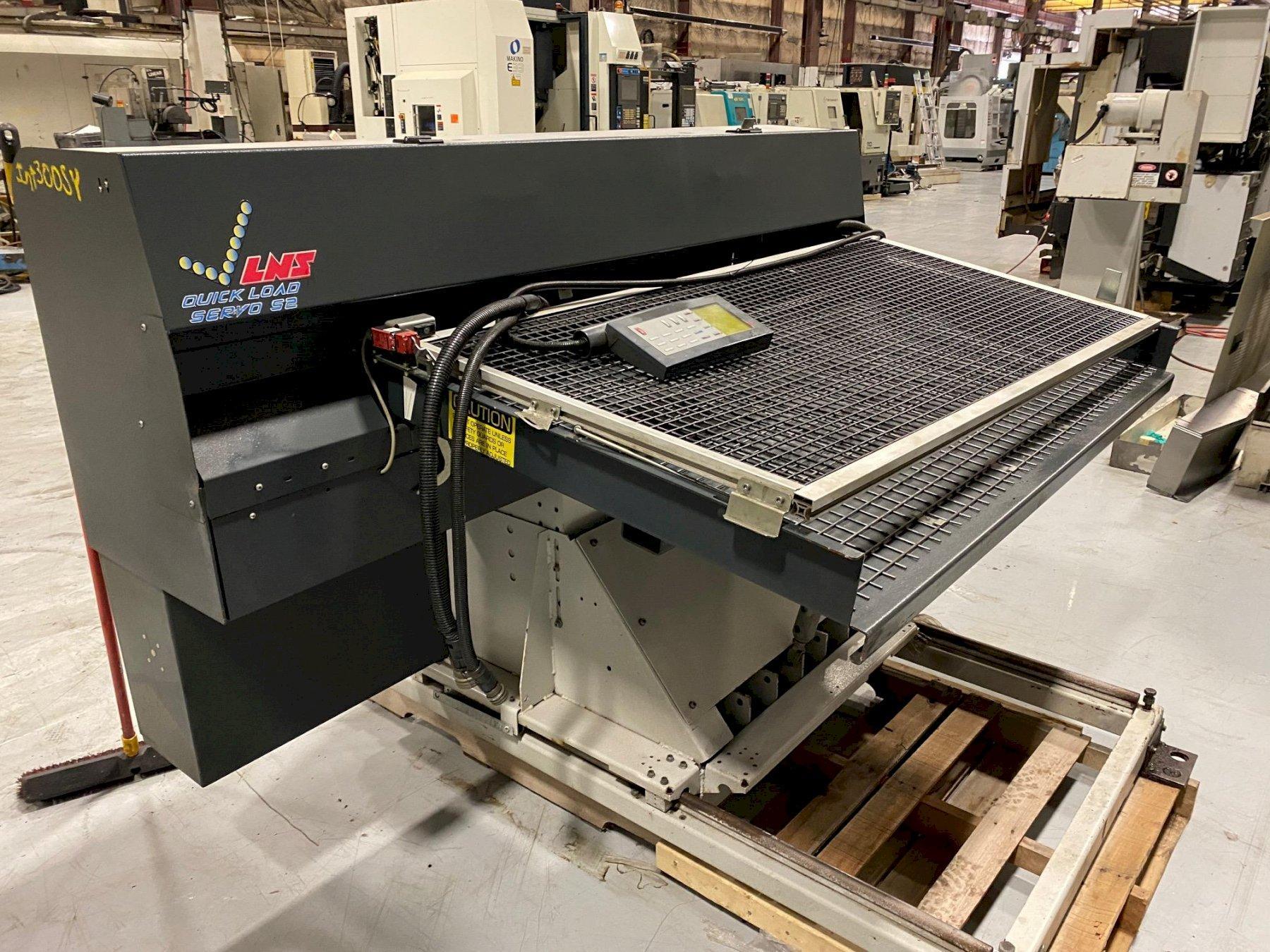 LNS Quick Load Servo S2 Bar Feed, 1/4″ – 4-3/4″ Capacity, 62″ Length ...