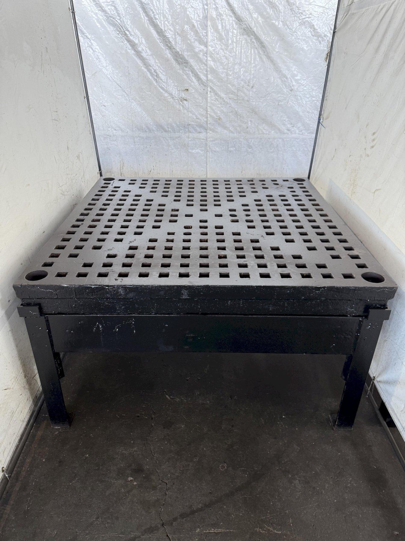 60″ X 60″ X 36″H ACORN WELDING TABLE W/ STAND. STOCK # 0340425. | G ...