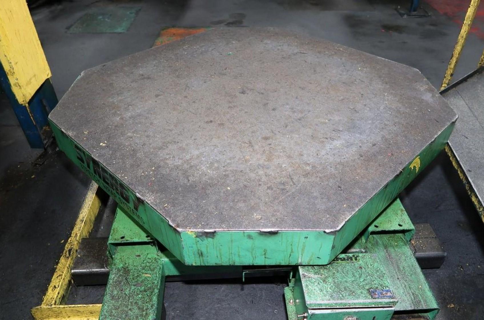 48″ X 48″ SYNERGY LOW PROFILE ROTARY STRETCH WRAP MACHINE: STOCK #20384