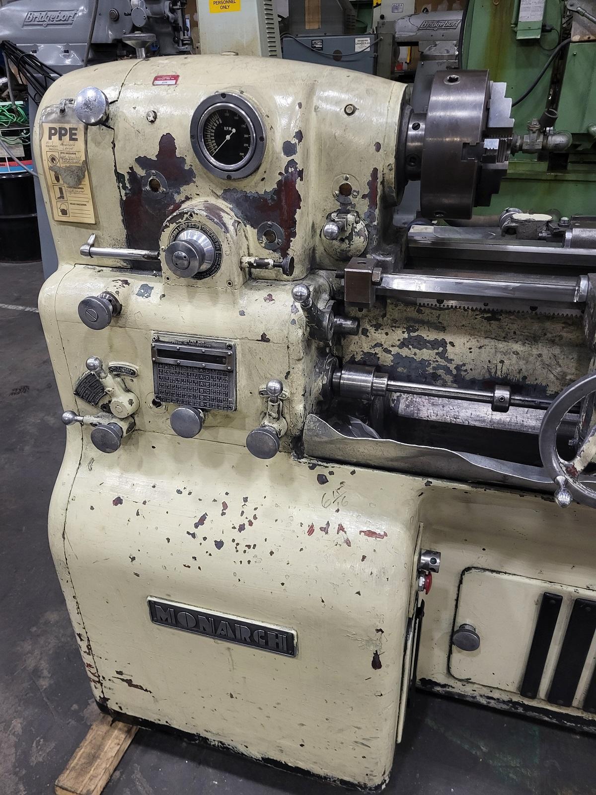 Monarch 12″ x 20″ Engine Lathe Model 10 EE | Hariton Machinery Company ...