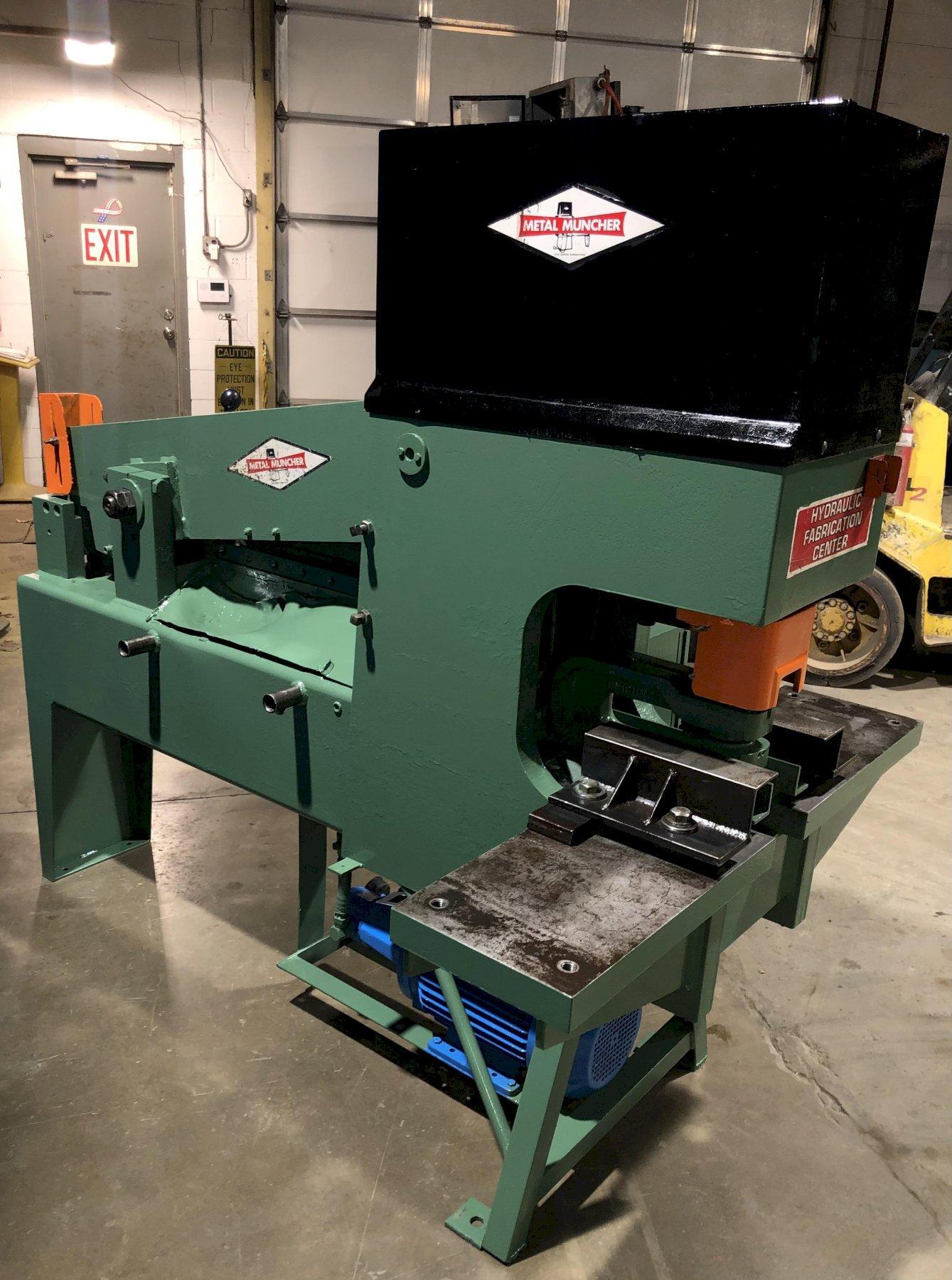 70 TON METAL MUNCHER MODEL #MM-70 HYDRAULIC IRONWORKER: STOCK