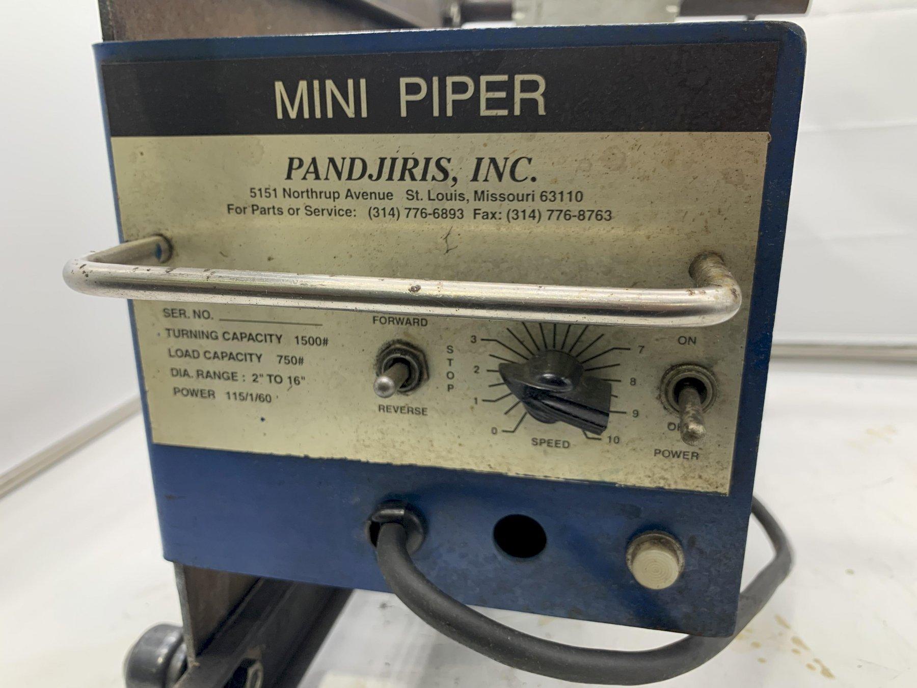 1500 LB PANDJIRIS WELDING POSITIONER: STOCK #15418