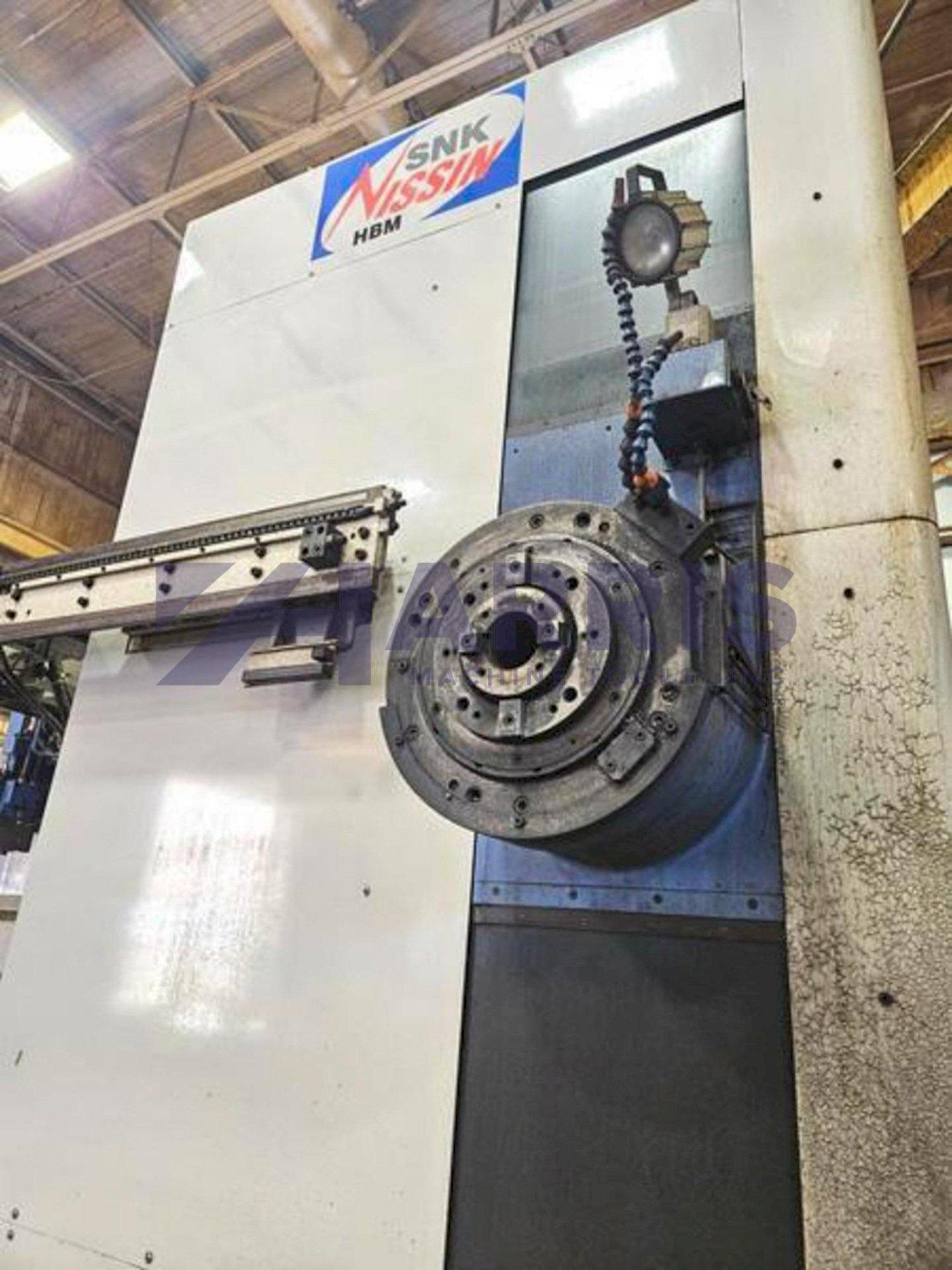 2012 SNK Nissin BP130-3.0 Horizontal Boring Mill, featuring a 5.1 ...