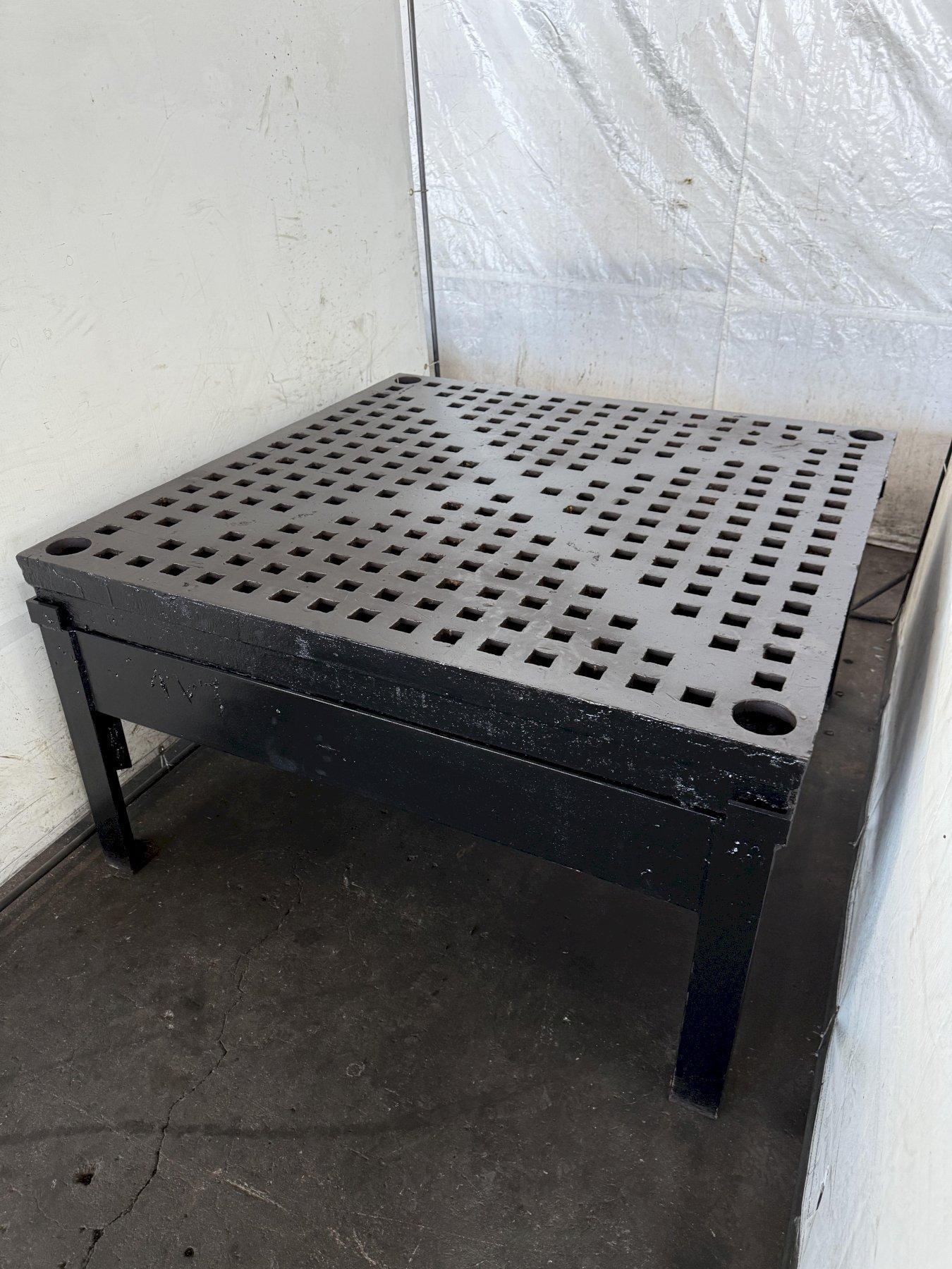 60″ X 60″ X 36″H ACORN WELDING TABLE W/ STAND. STOCK # 0340425. | G ...