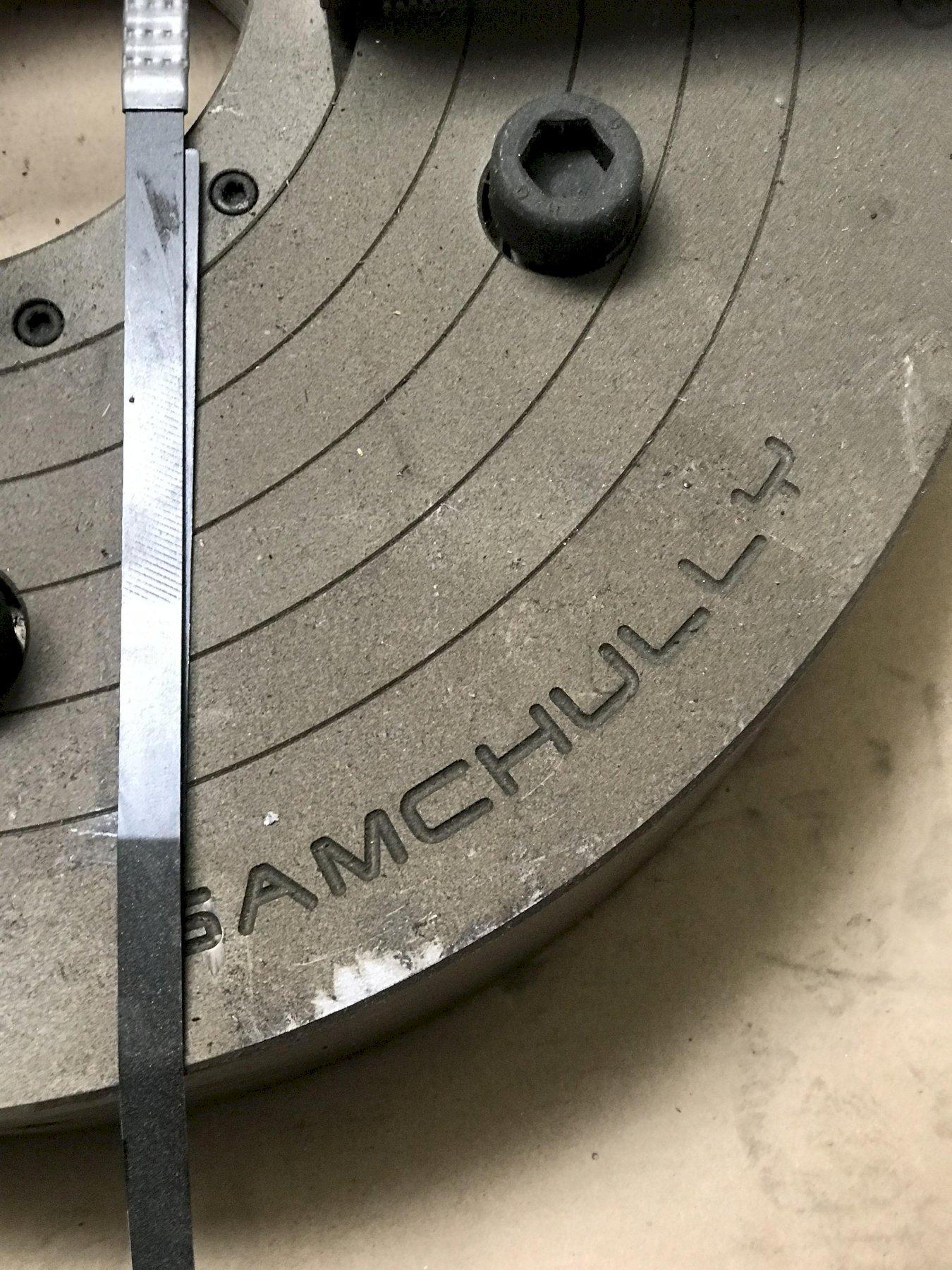 Samchully 21″ Hydraulic Chuck w/ A2-15 Spindle MH-221 | American Commercial Trading Inc.