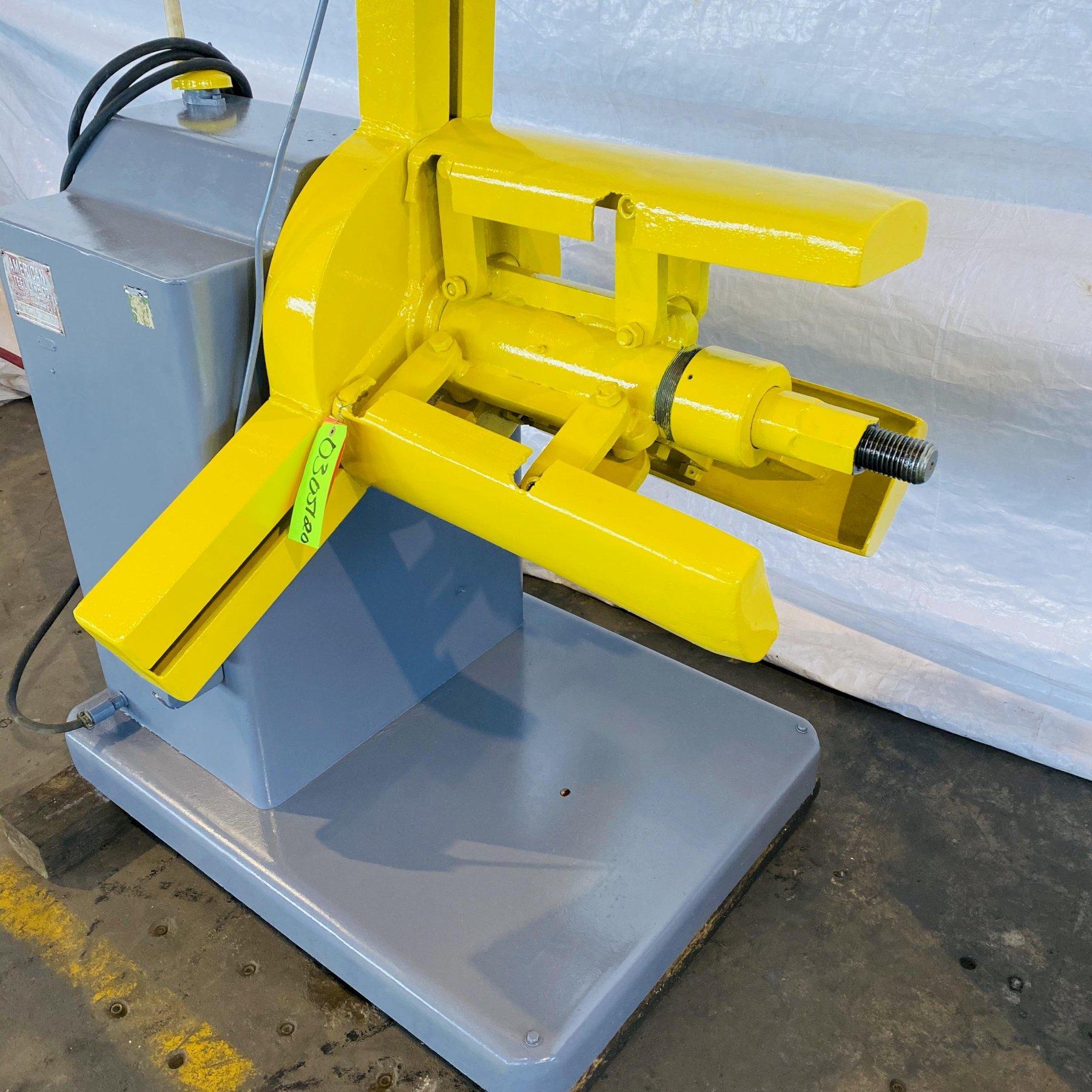 4,000 lb. American Steel Line Uncoiler | G-2000 Inc.