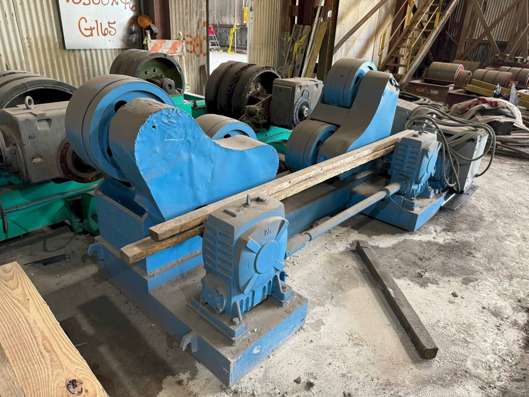 60-TON IRIZAR SELF-ALIGNING TANK TURNING ROLL SET. STOCK # 0237225 | G ...