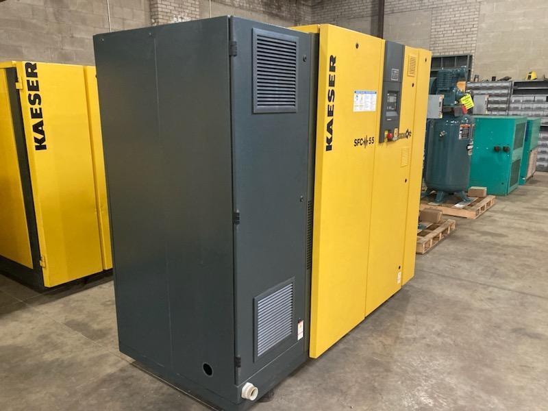 For Sale - KAESER Air Compressors - Kaeser SFC 55 Air Compressor, Used ...