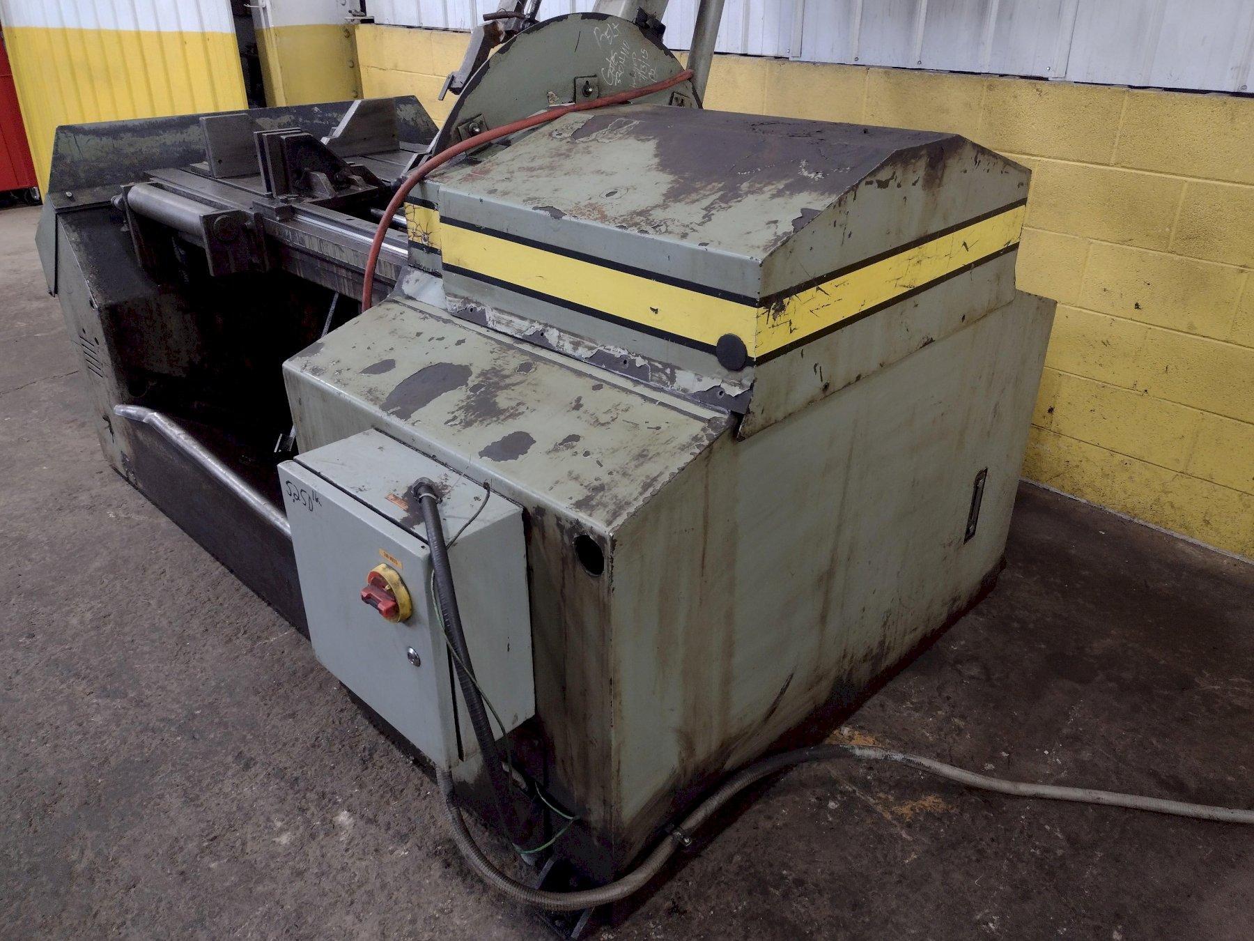 18″ X 20″ HYD-MECH MODEL V18 SERIES II VERTICAL BAND SAW: STOCK #18025