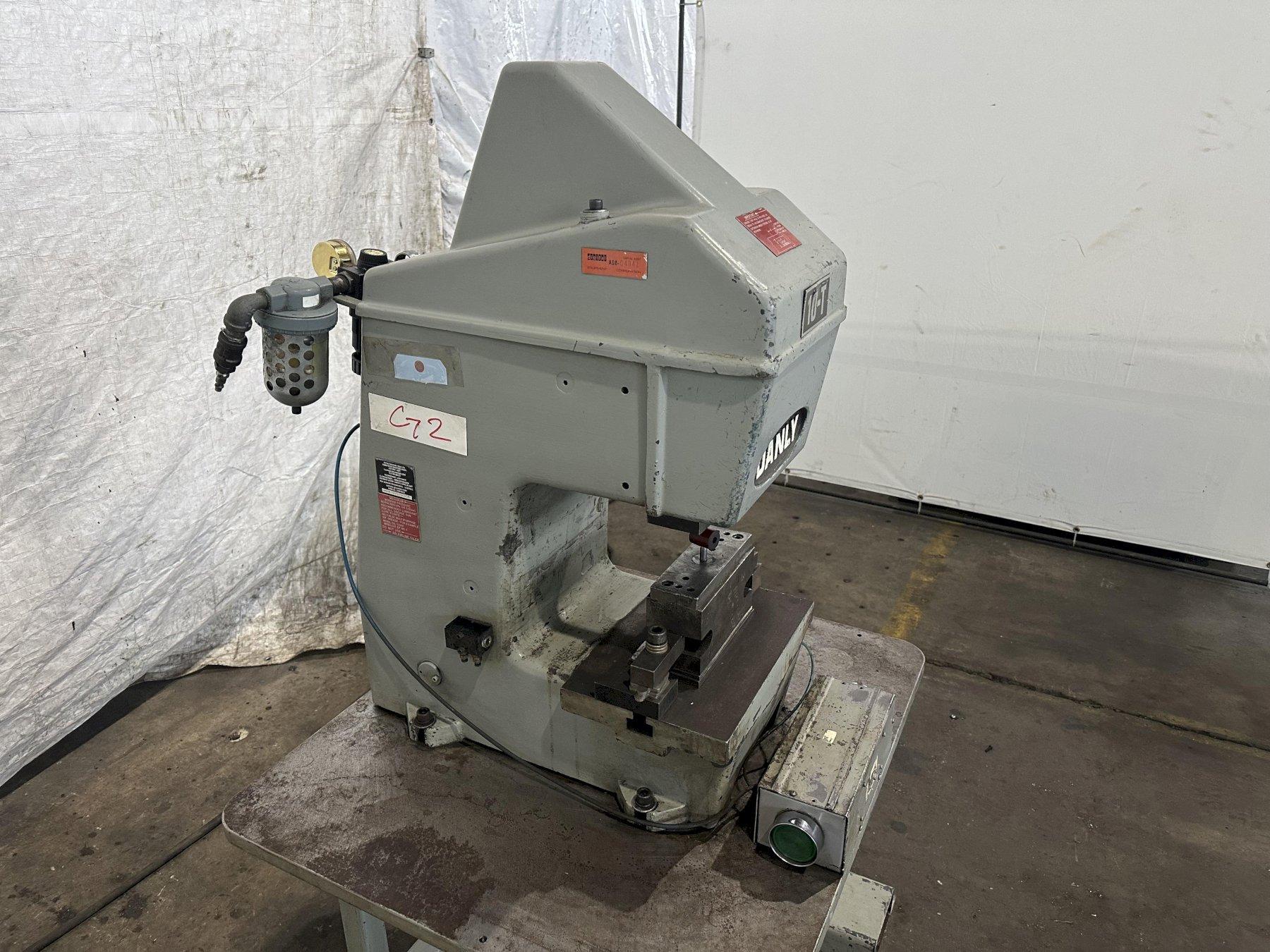 10 TON DANLY 10-VS C-FRAME PNEUMATIC TOGGLE PRESS. STOCK # 1247623 | G ...