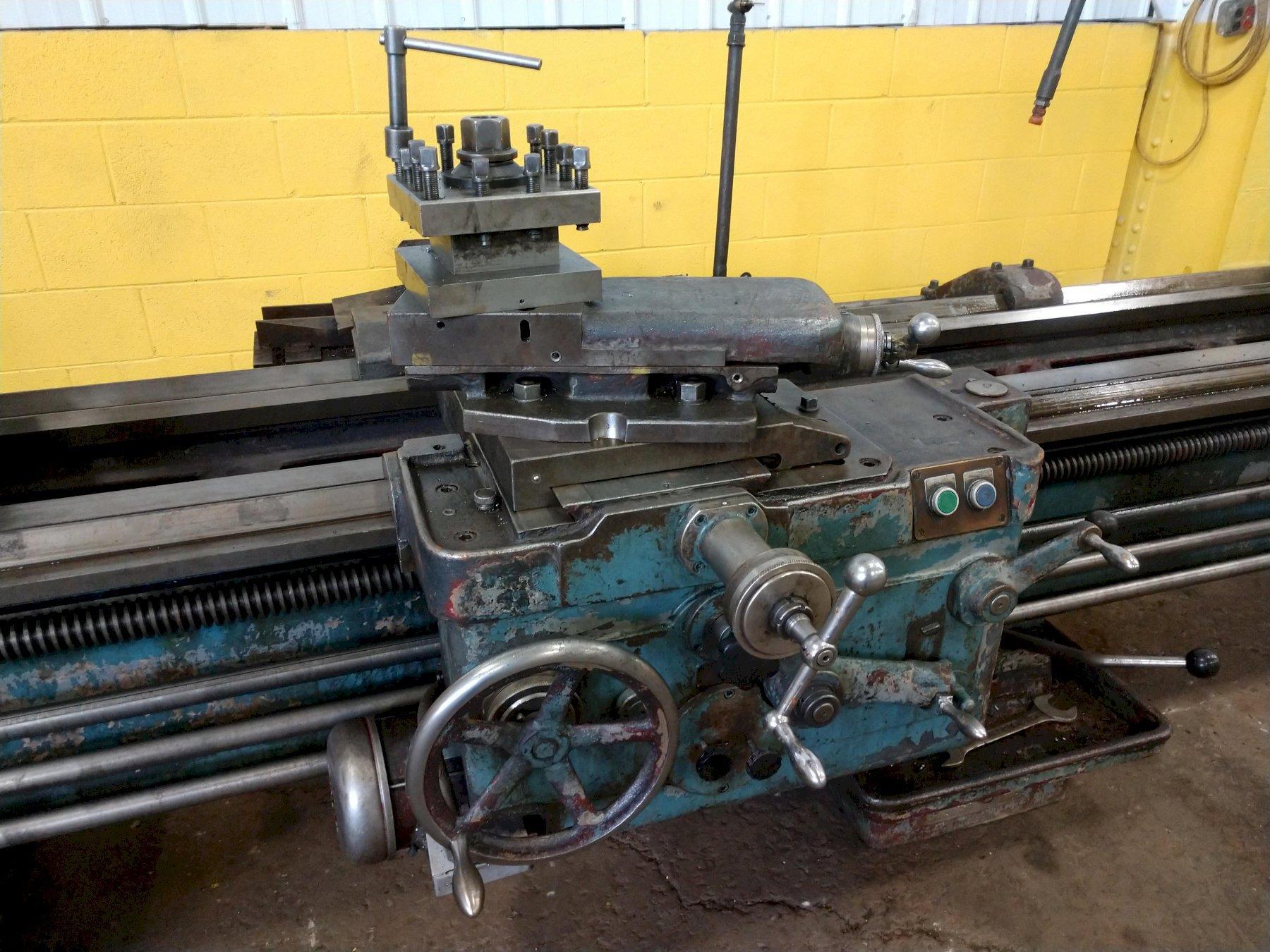 28″ X 240″ POREBA MODEL TR-70B ENGINE LATHE: STOCK #13155