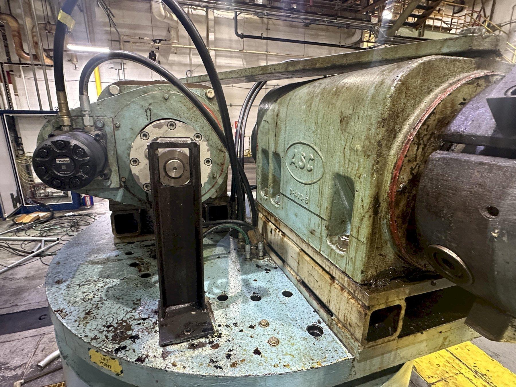 20,000 LBS X 60″ ASC MODEL 20/25W DOUBLE END POWERED UNCOILER WITH ASC ...