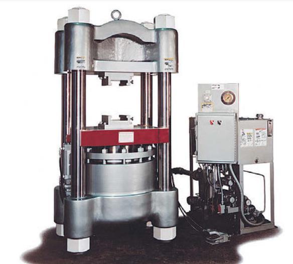 NATIONAL 4-POST SWAGING PRESS MACHINE: STOCK #19450