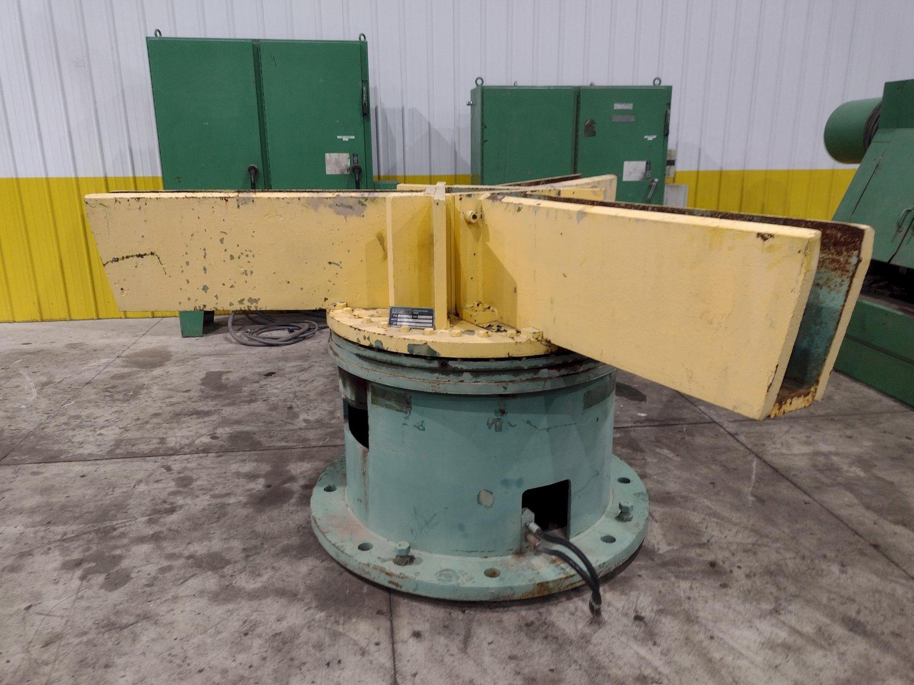 16 STAND X 4″ ASC R PANEL ROLLFORMING LINE WITH REEL & CUT OFF, BECK ...