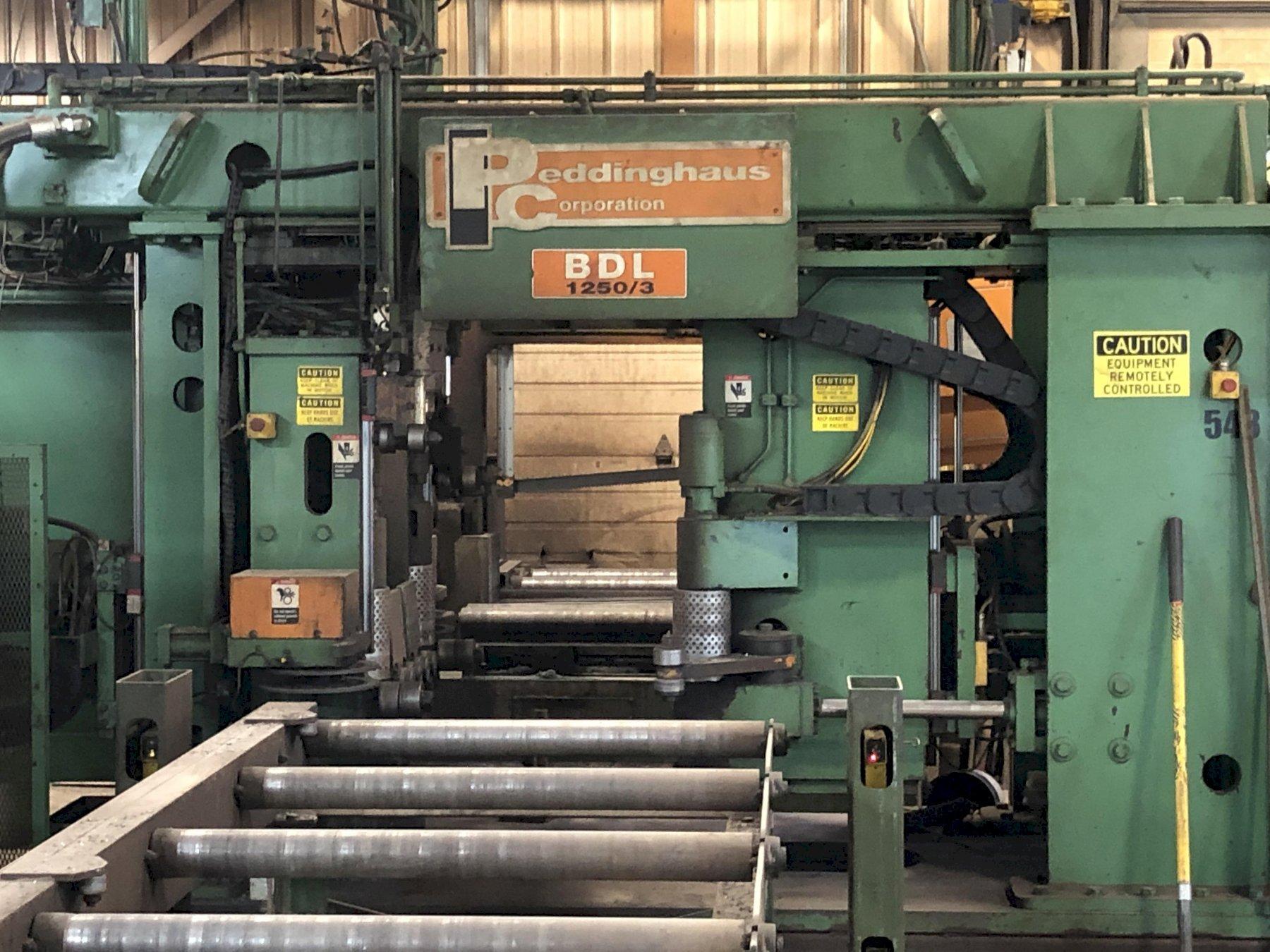 Peddinghaus Beam Drill Line with Horizontal Beam Saw | Galaxie Corporation
