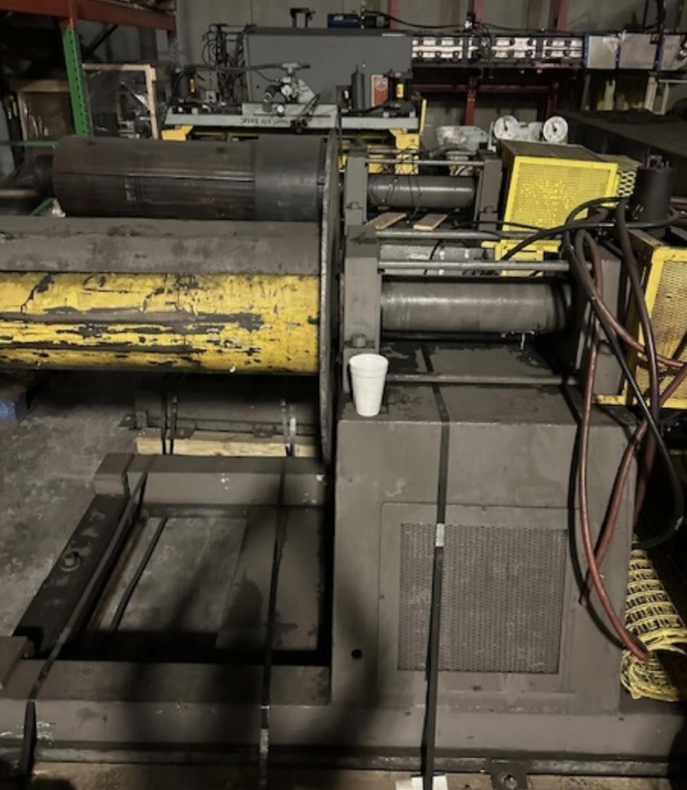 10,000# x 36″ ROLL FORM CORP MOTORIZED UNCOILER / COIL REEL STOCK# 3802 ...