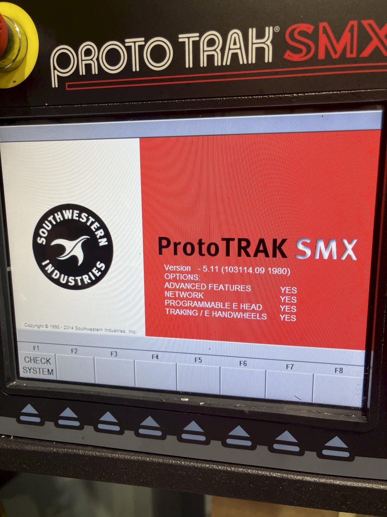 Southwestern Industries Trak DPM SX5P Prototrak 3-Axis CNC Vertical Bed ...