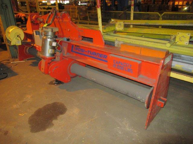 12,000 LBS PARK INDUSTRIES MODEL 20LS-120 “POSI-TURNER” BEAM FLIPPING ...