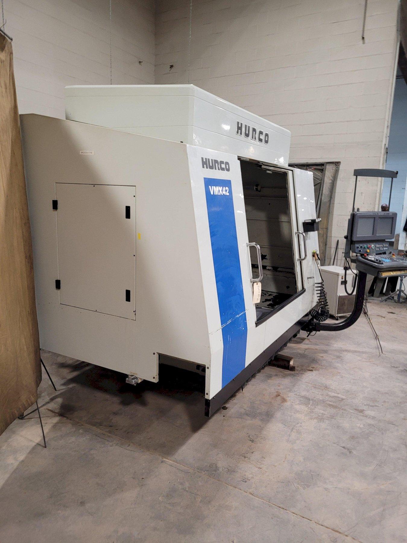 Hurco VMX42 Vertical Machining Center W/4th Axis Rotary. | Adams ...