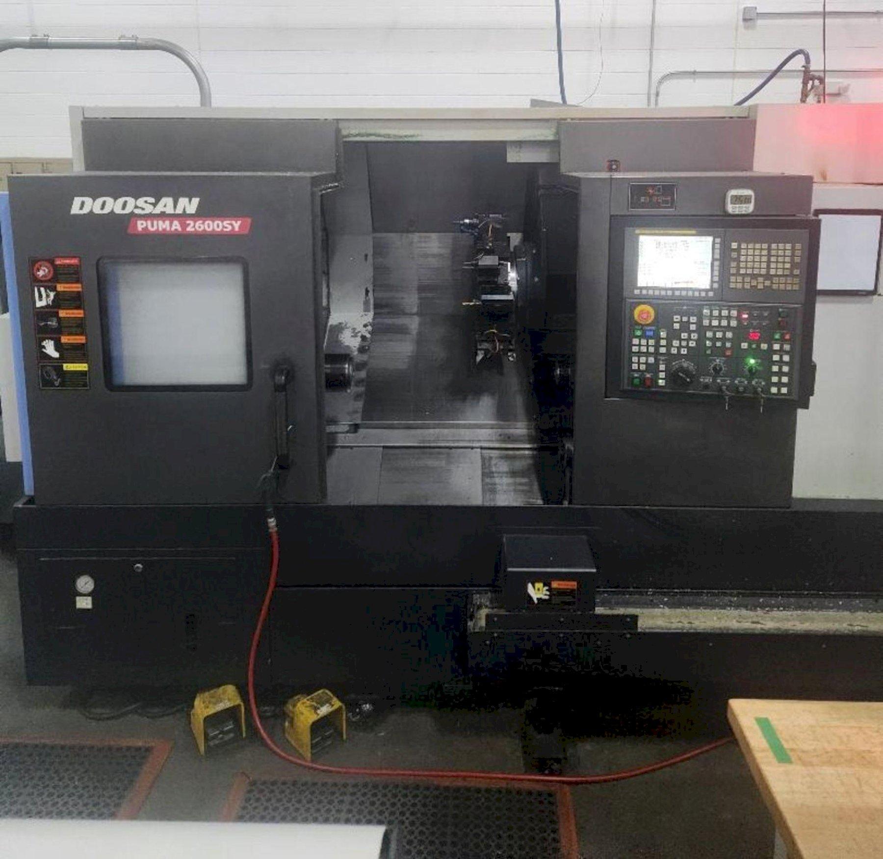 2011 Doosan Puma 2600SY CNC Lathe For Sale | Tramar Industries