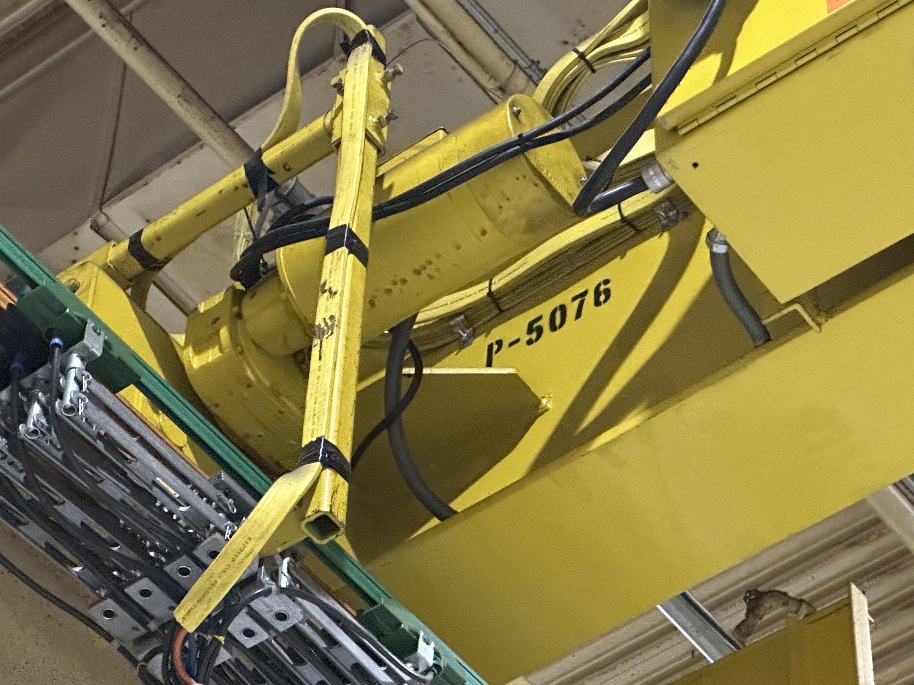 15 TON X 50′ PROSERV DOUBLE GIRDER OVERHEAD BRIDGE CRANE W/ SHAW-BOX ...