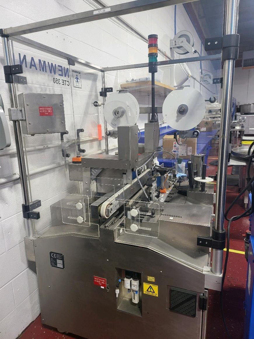 NEWMAN LABELLING SYSTEMS CTE 350 - Automatic Screw Machines, Single ...