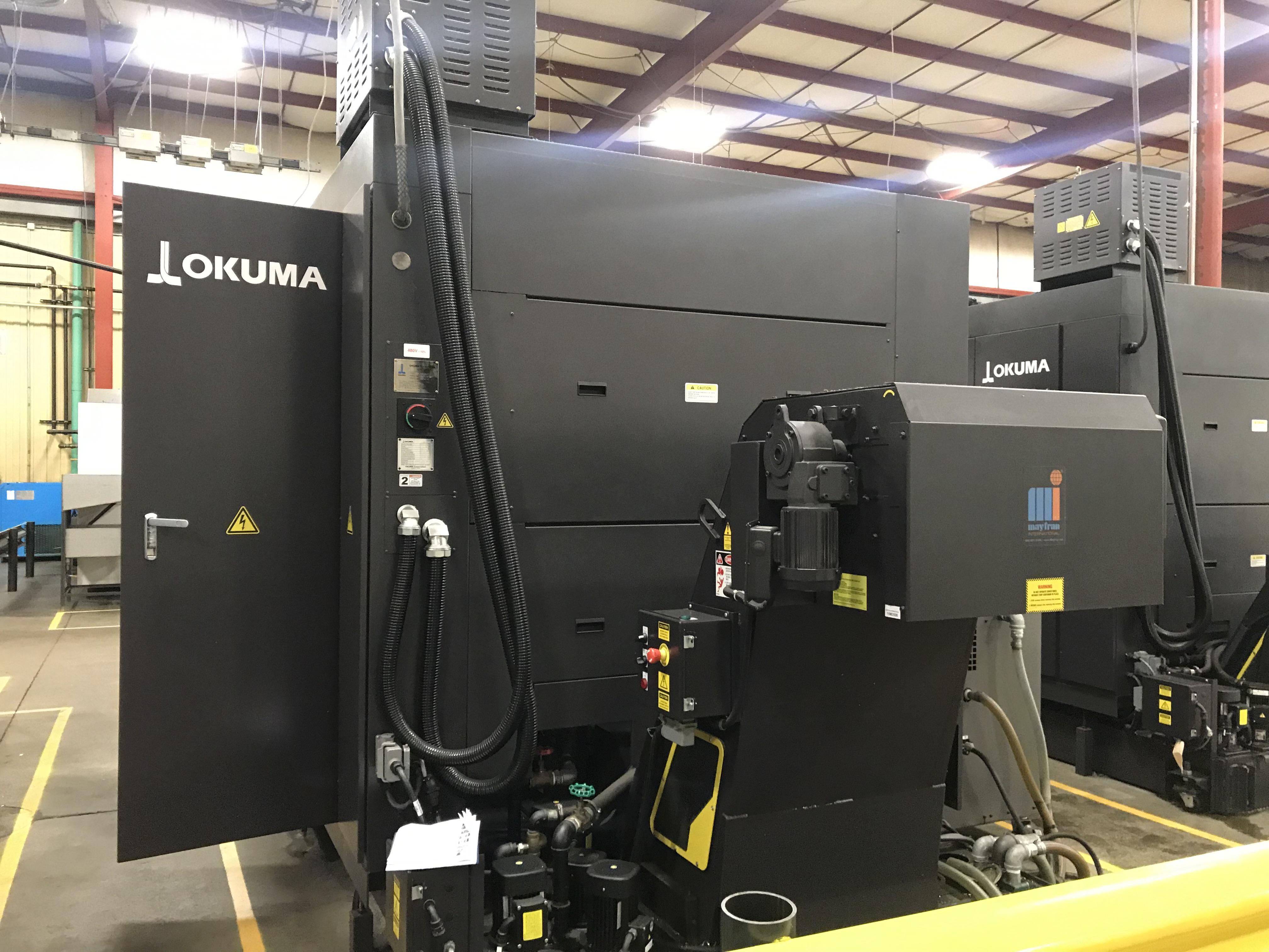 Okuma MB-5000H CNC Horizontal Machining Center, OSP300M, Full 4th, CTS ...